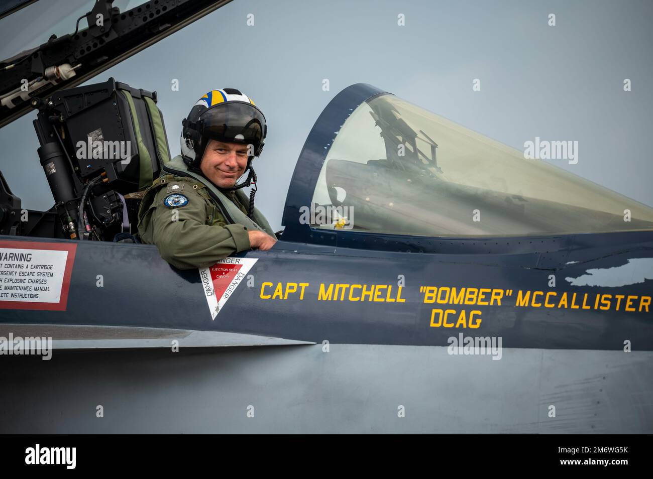 A U.S. F/A-18 Super Hornet pilot assigned to Naval Air Station Oceana ...