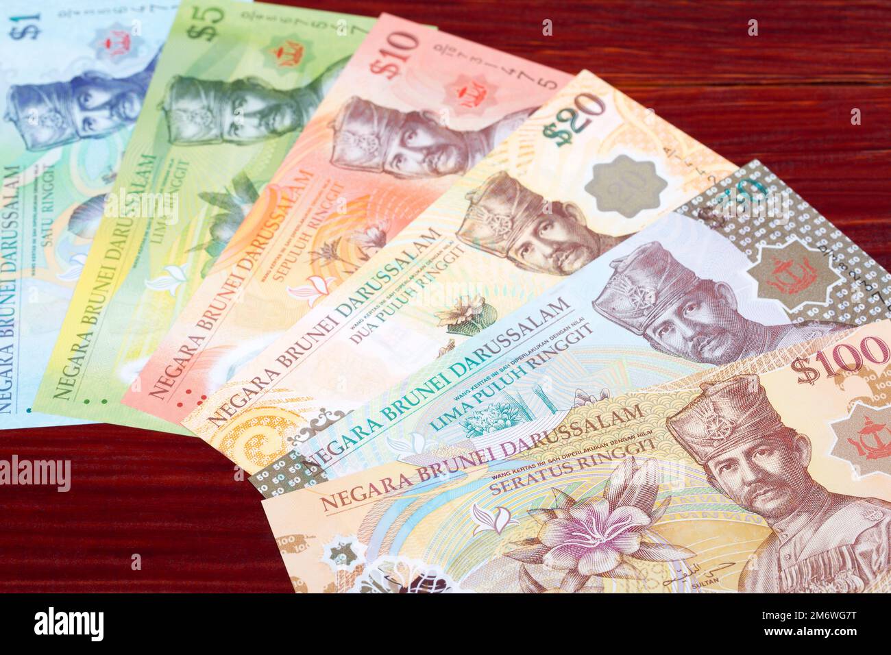 Brunei money a business background Stock Photo - Alamy