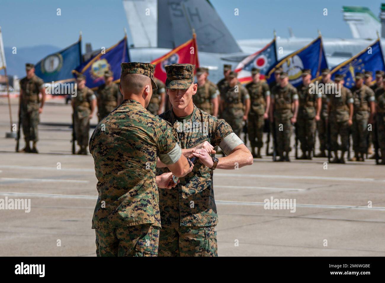 U.S. Marine Corps Lt. Col. Ryan J. Franzen, the commanding officer of ...