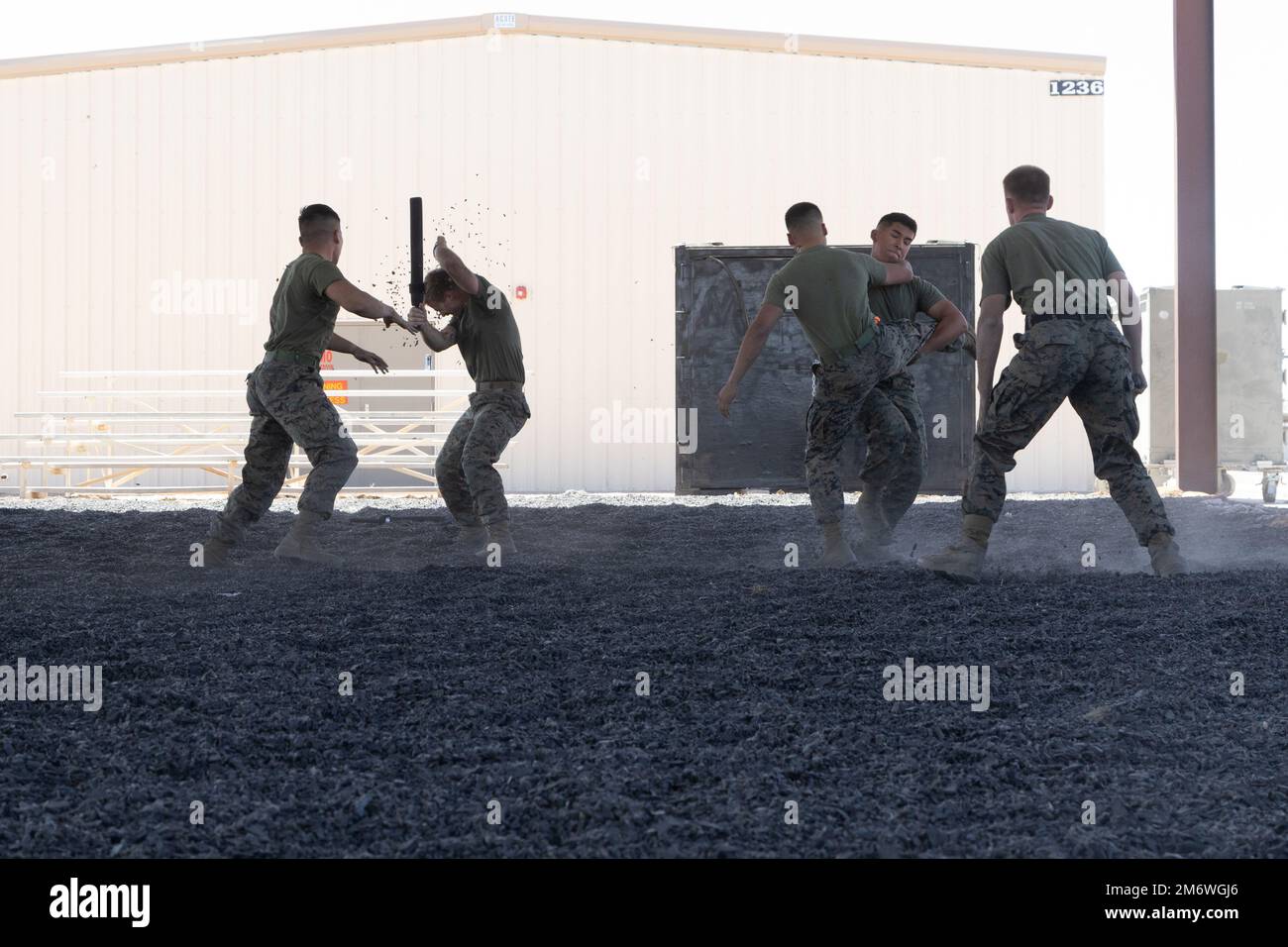 U.S. Marines with Marine Aviation Logistics Squadron (MALS) 13 and ...