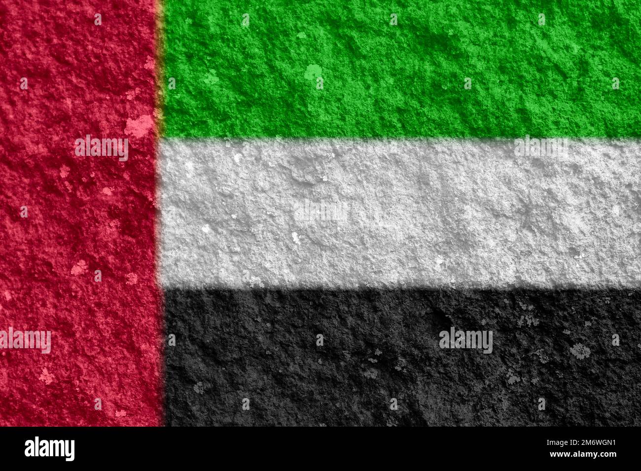 united arab emirates flag texture as background Stock Photo - Alamy
