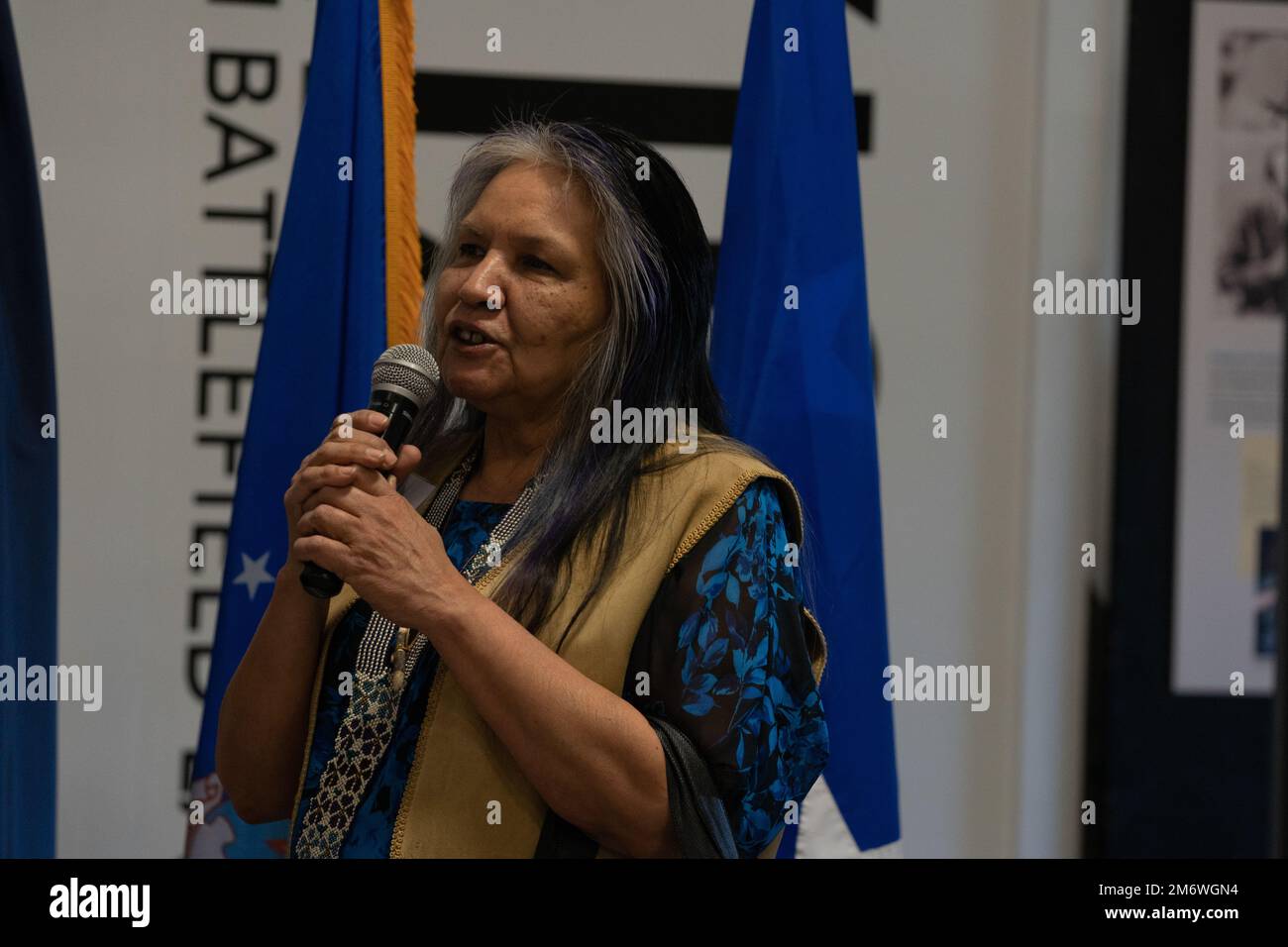 Maria Coleman, second chief of the Native Village of Eklutna, Alaska ...