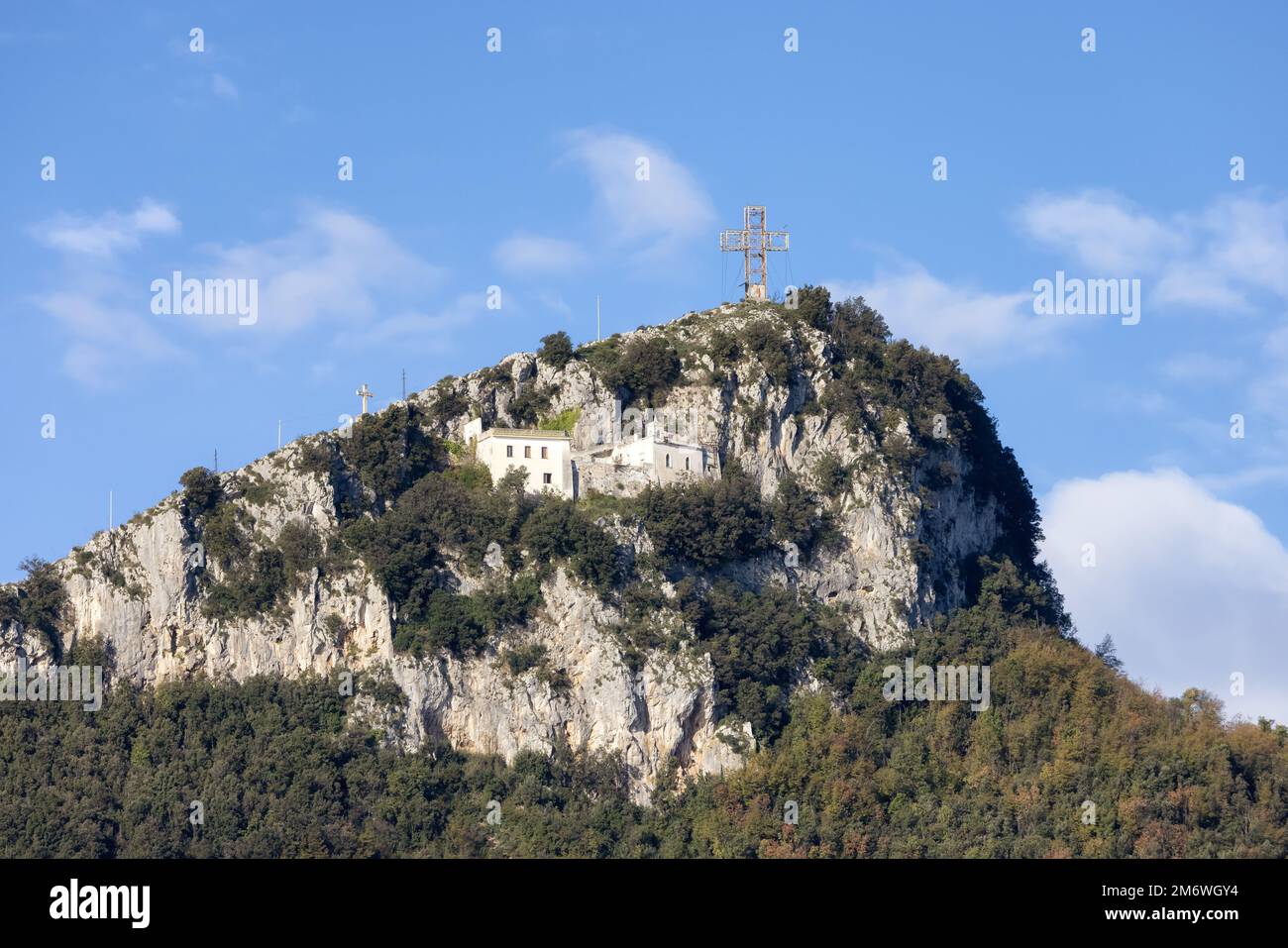 Cross on hill in hi-res stock photography and images - Alamy
