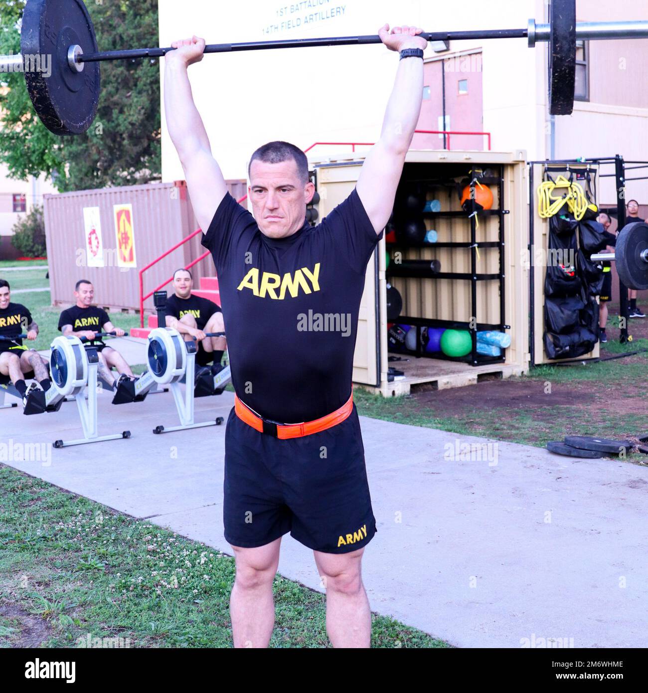 A Battery, 1st Battalion, 14th Field Artillery First Sgt. Rowdy Yates ...