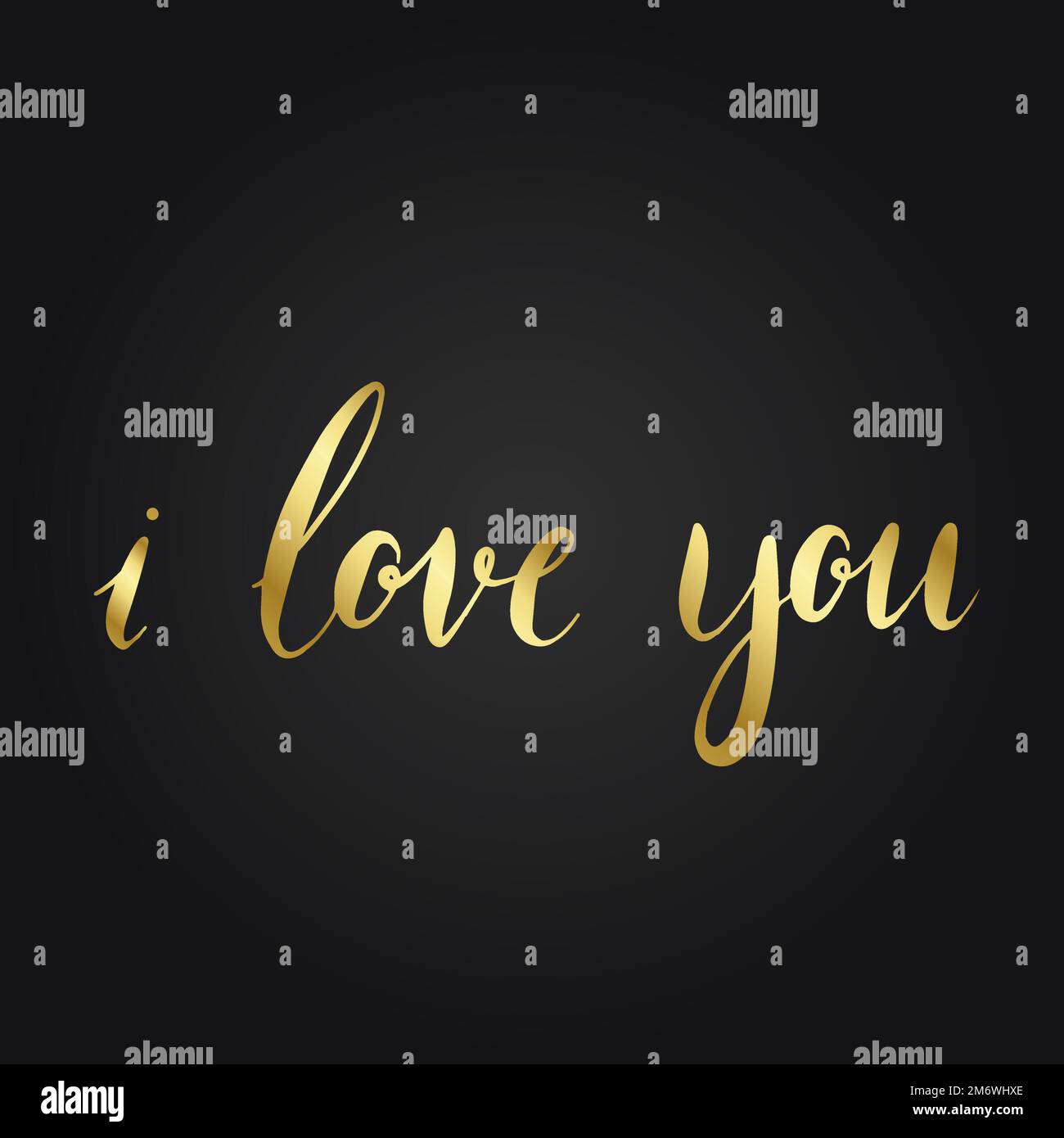 I love you typography style vector Stock Vector Image & Art - Alamy