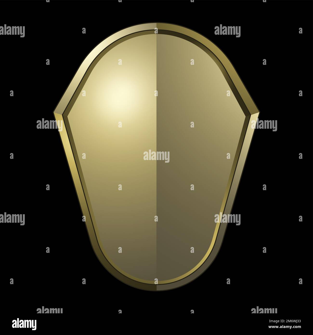 Baroque shield Stock Vector Images - Alamy