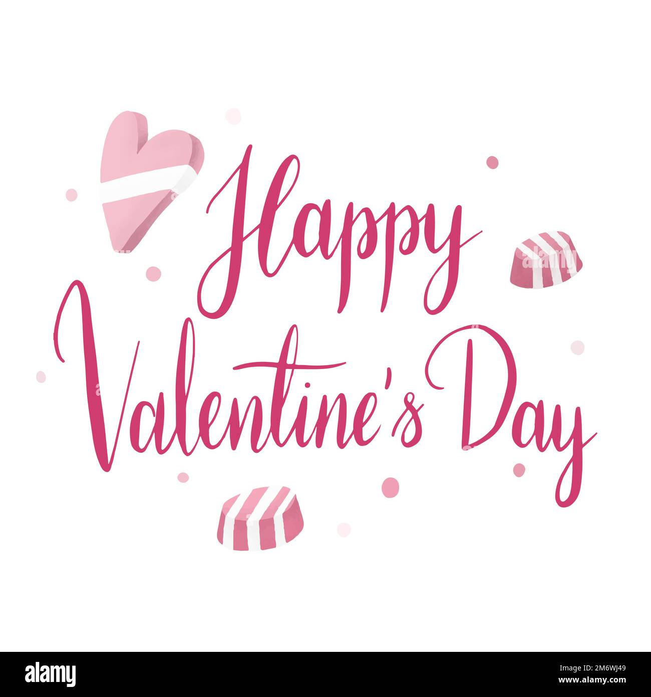 Happy valentines day typography vector Stock Vector Image & Art - Alamy