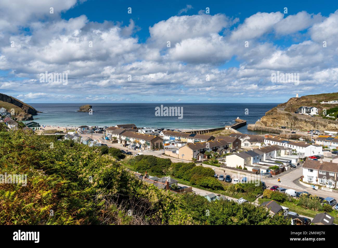 Portreath village hi-res stock photography and images - Alamy