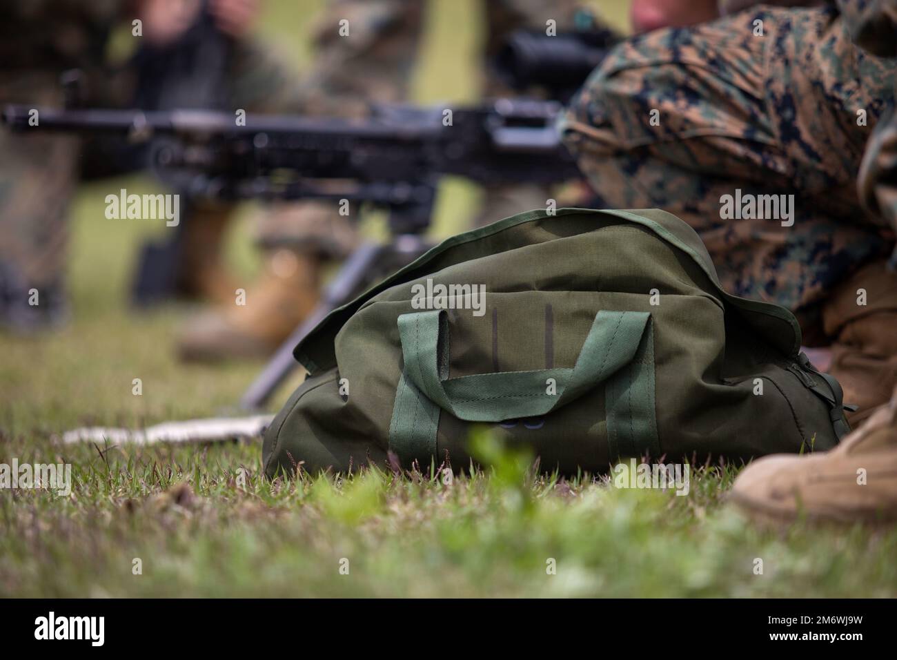 U.S. Marines with Marine Wing Support Squadron (MWSS) 171 conduct ...