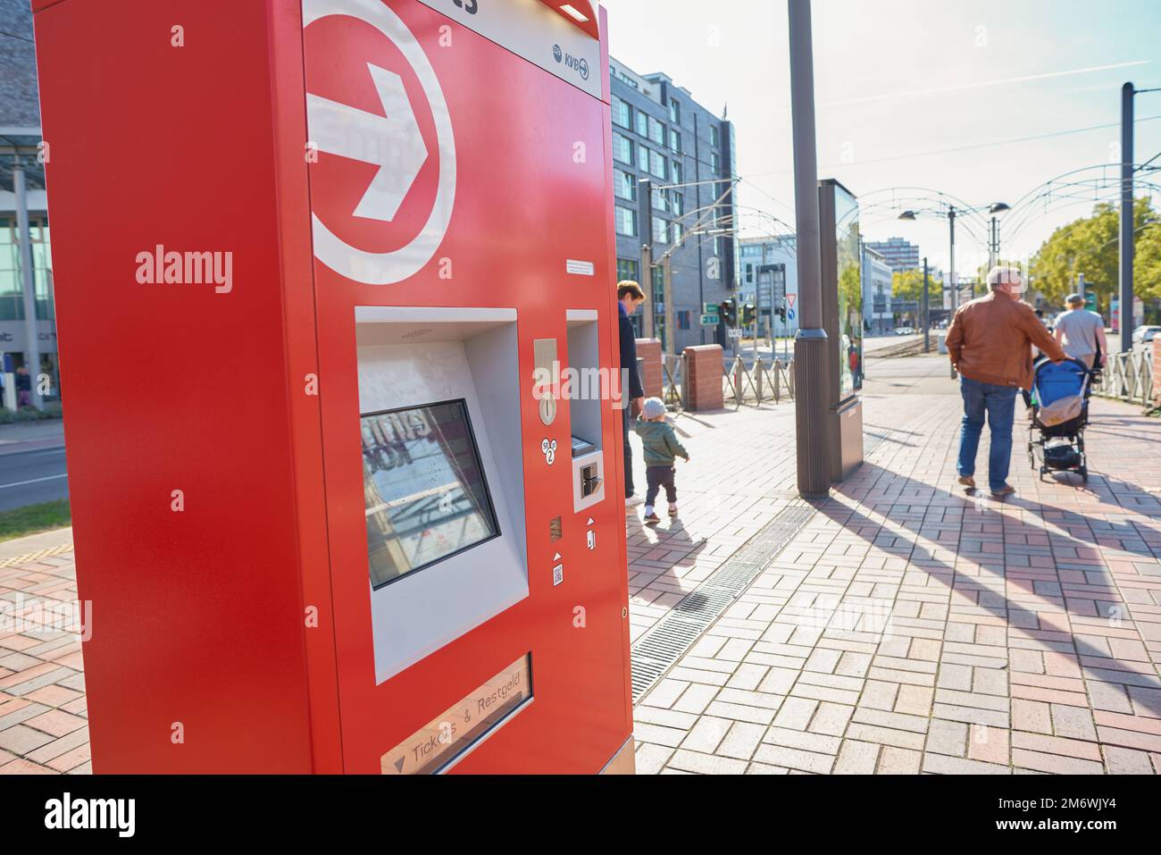 COLOGNE, GERMANY - CIRCA SEPTEMBER, 2018: close up shot of red ...