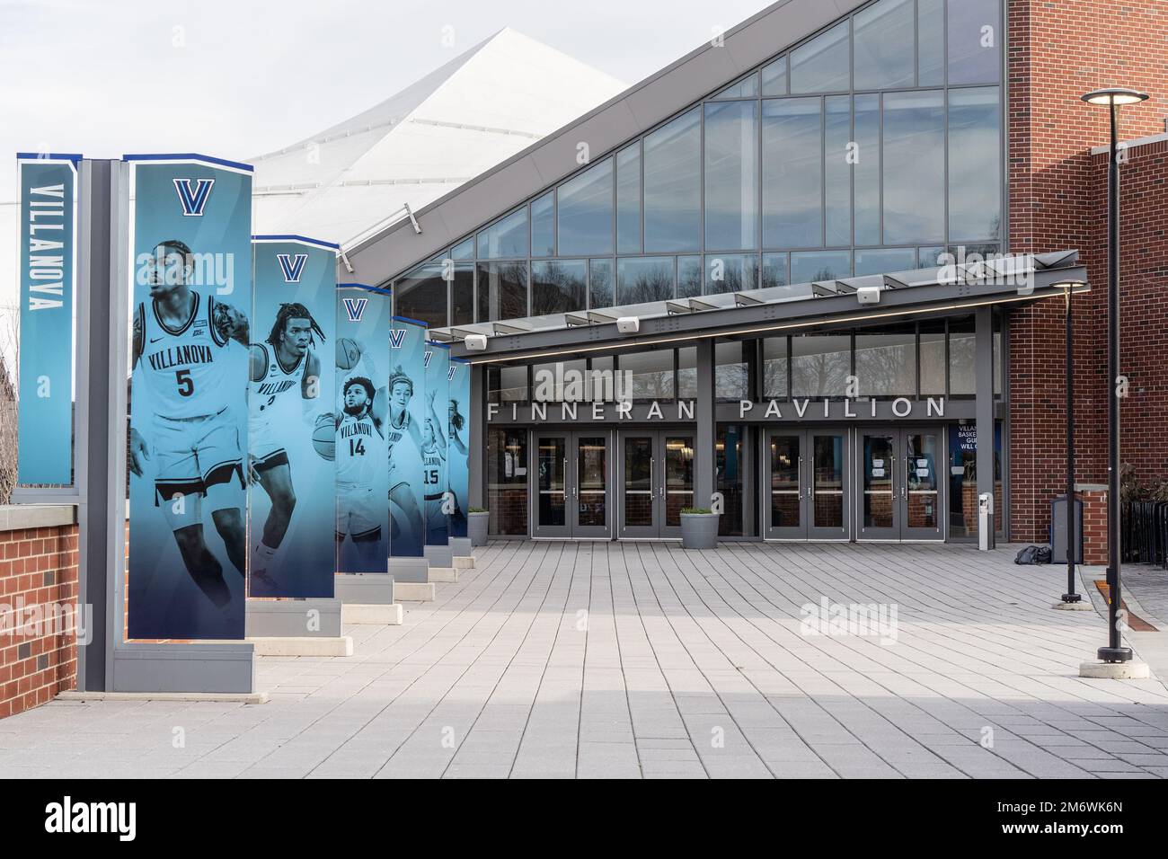 Villanova, Pennsylvania: January 1, 2022: Finneran Pavilion on ...