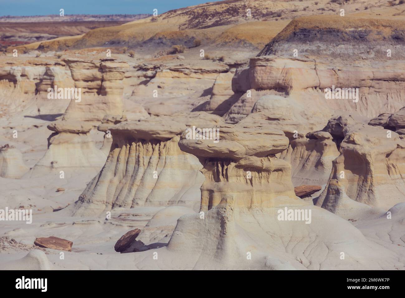 Bisti badlands wildnis de na zin hi-res stock photography and images ...