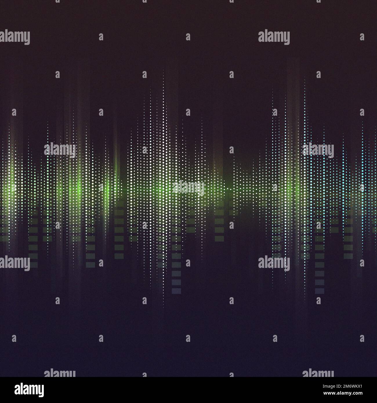 Green equalizer pattern background vector Stock Vector Image & Art - Alamy