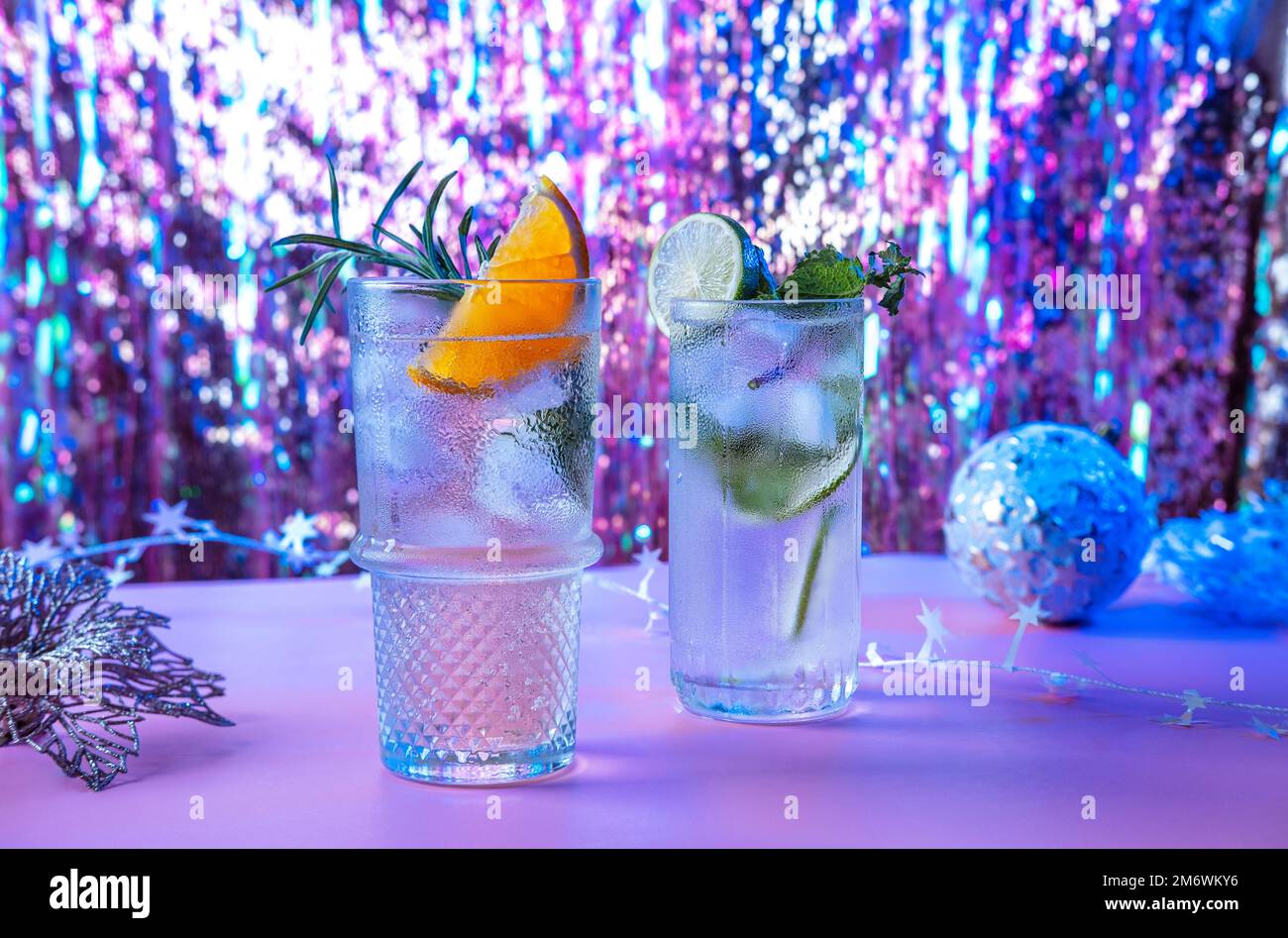 Two vibrant and sparkling alcoholic punch is perfect for Christmas ...