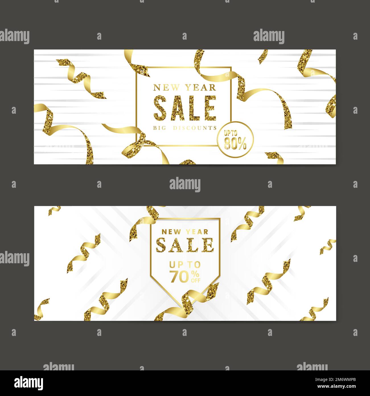Golden sale sign vector set Stock Vector Image & Art - Alamy