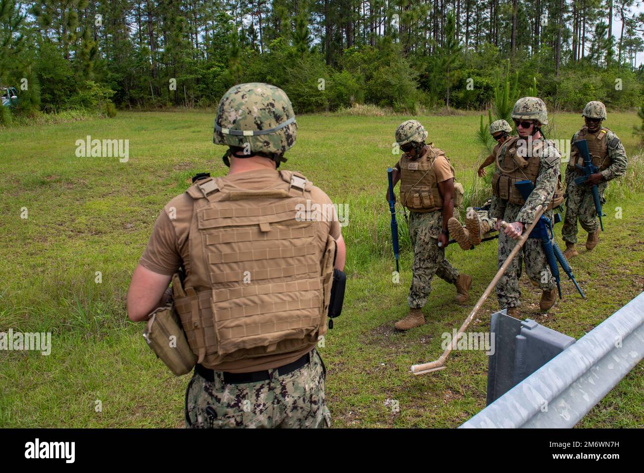 GULFPORT, Miss. (May 6, 2022) Seabees assigned to Naval Mobile ...