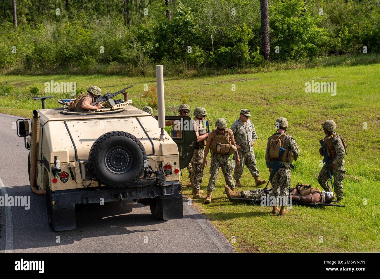 GULFPORT, Miss. (May 6, 2022) Seabees assigned to Naval Mobile ...