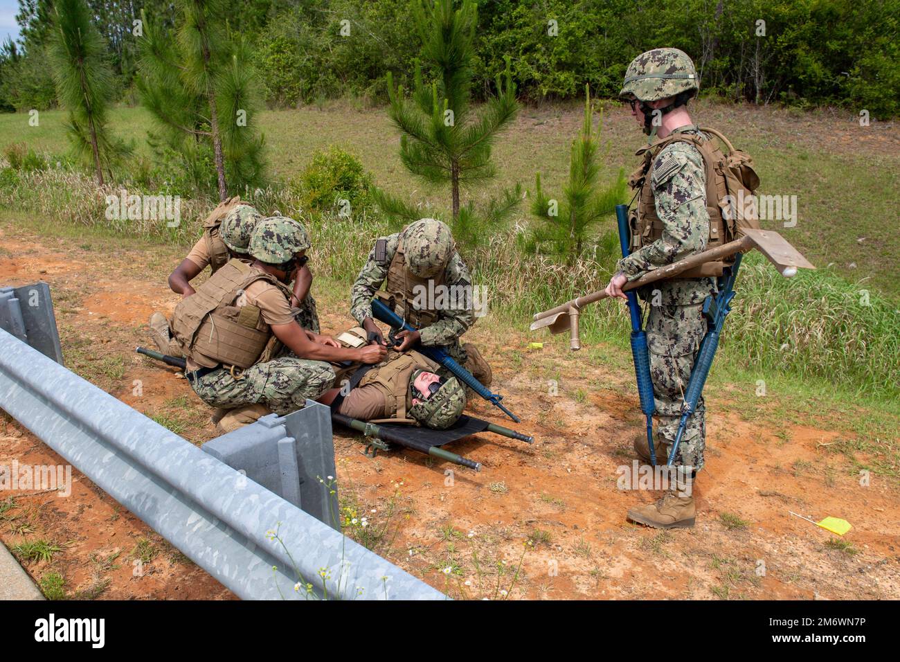 GULFPORT, Miss. (May 6, 2022) Seabees assigned to Naval Mobile ...