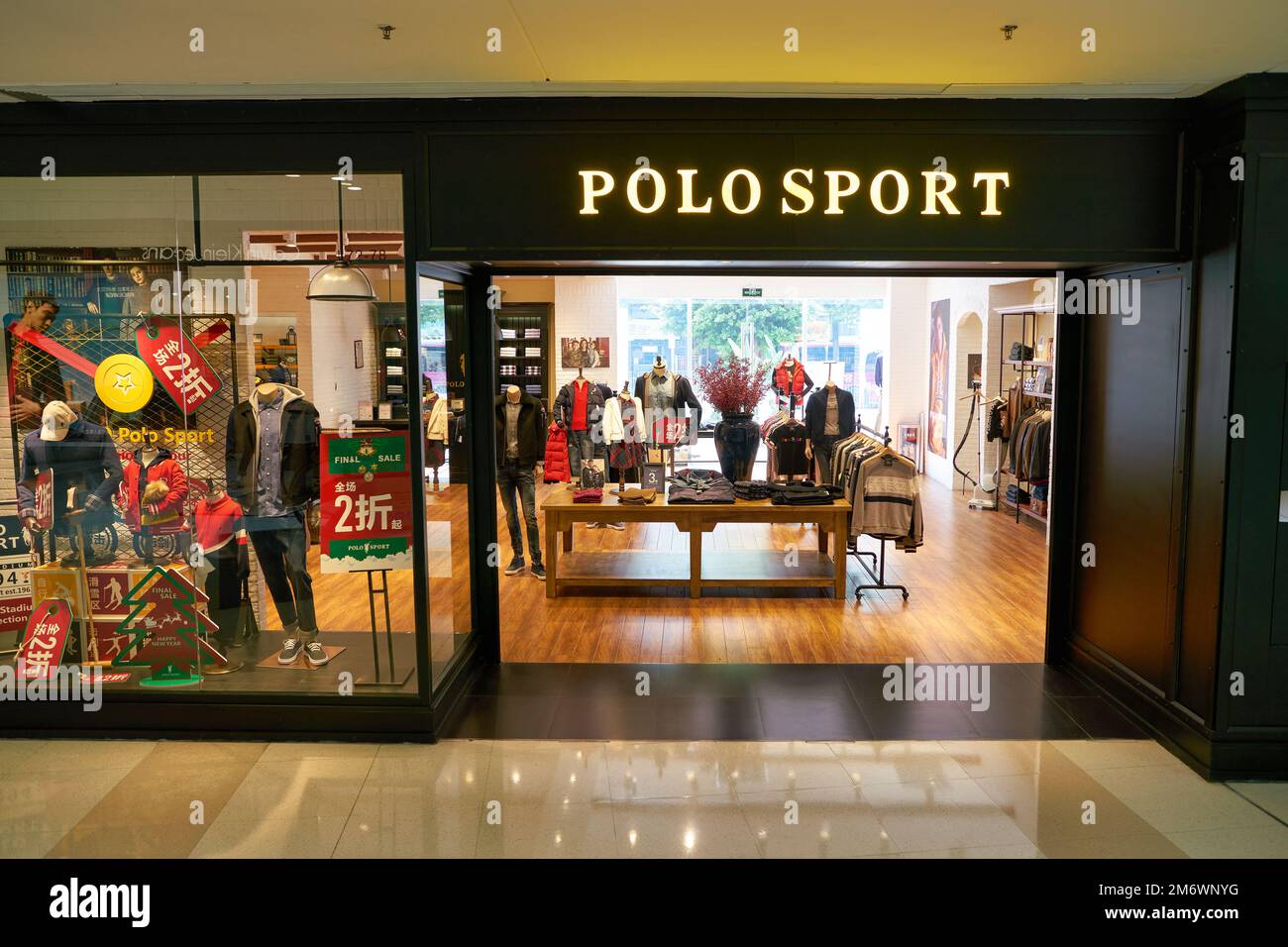 Polo store china hi-res stock photography and images - Alamy