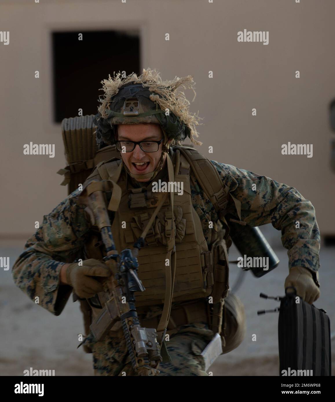 U.S. Marine Corps 2nd Lt. Alexander Lee, a platoon commander with 2d ...