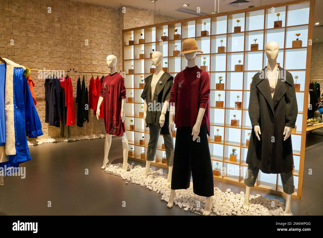 SHENZHEN, CHINA - CIRCA NOVEMBER, 2019: interior shot of Origin store ...