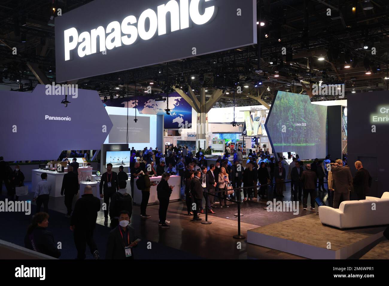 Las Vegas, NV, USA. 5th Jan, 2023. View of CES 2023 at the Las Vegas ...