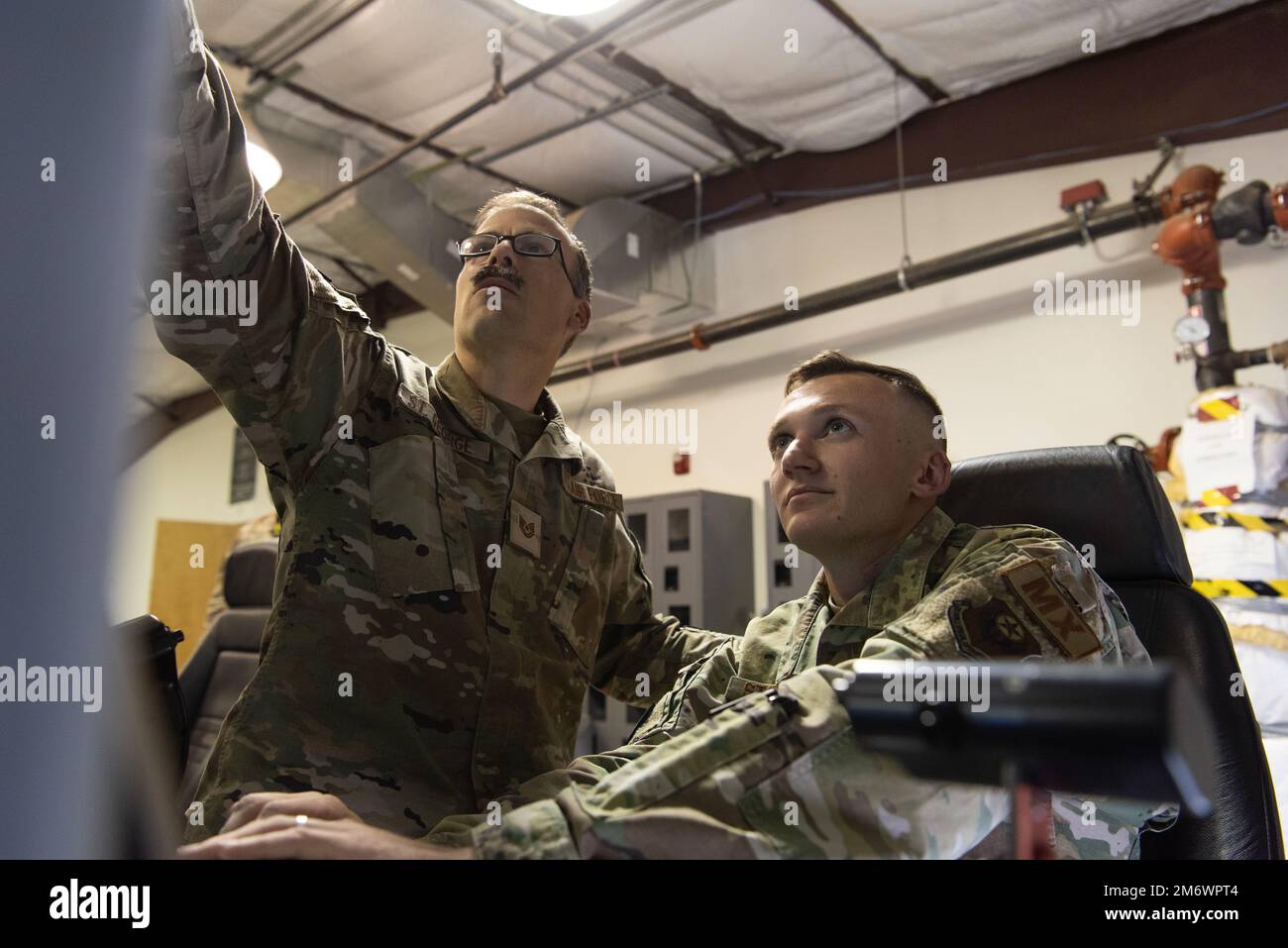 U.S. Air Force Tech. Sgt. Keith St. George, 12th Aircraft Maintenance ...