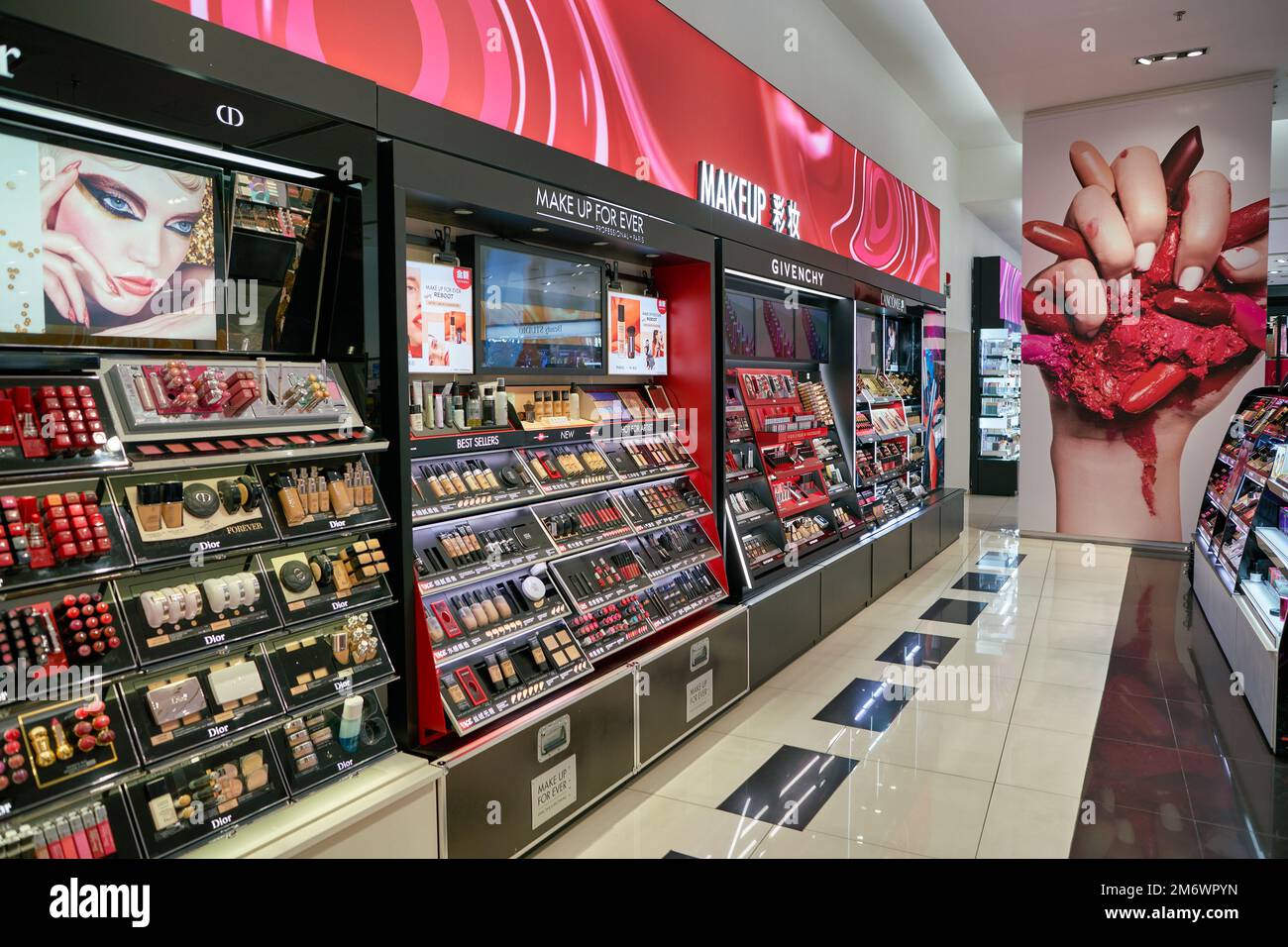 SHENZHEN, CHINA - CIRCA NOVEMBER, 2019: personal care products on ...