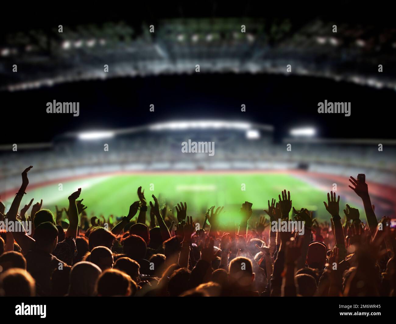 Qatar stadium fans hi-res stock photography and images - Alamy