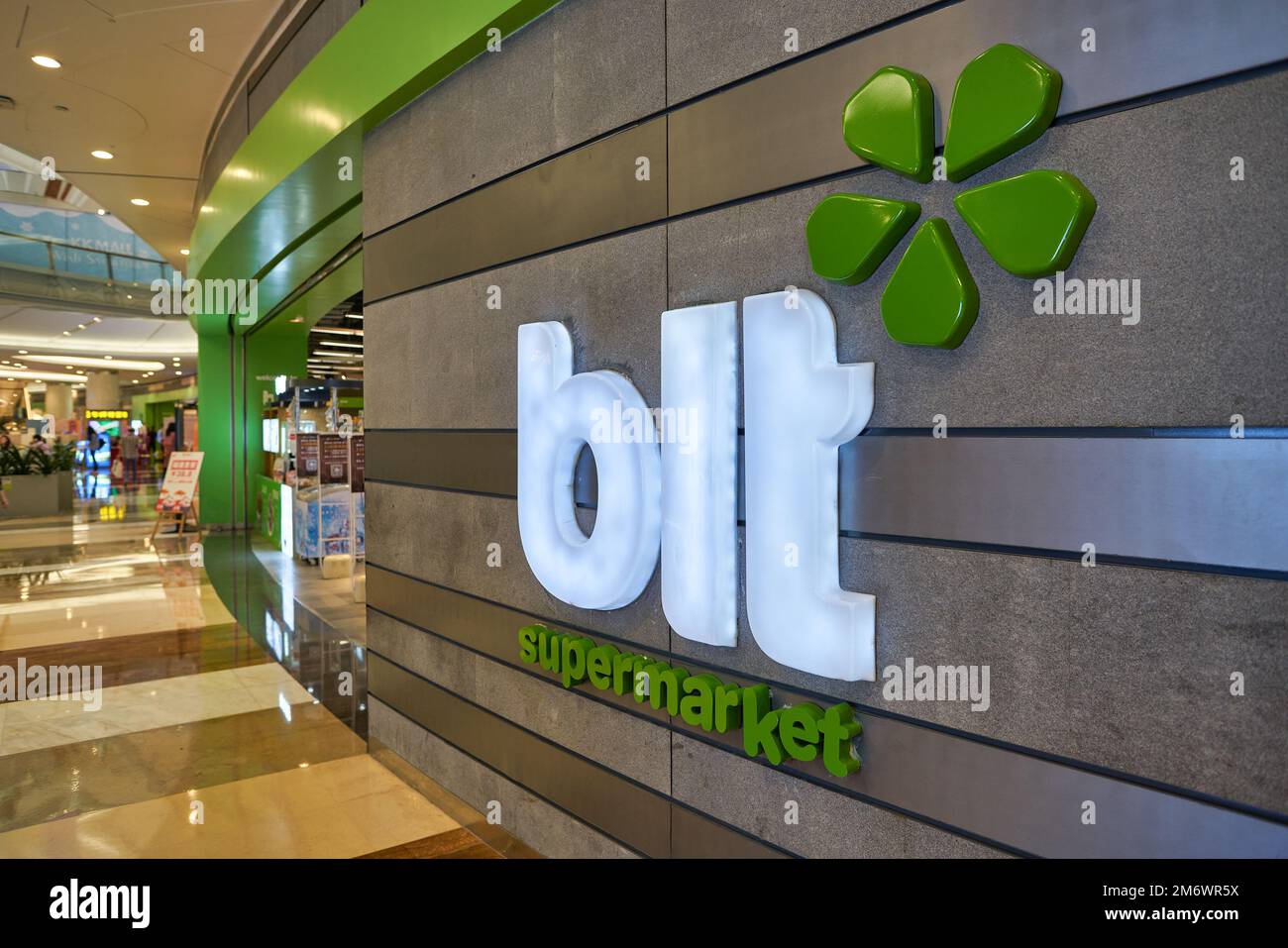 SHENZHEN, CHINA - CIRCA NOVEMBER, 2019: close up shot of blt ...
