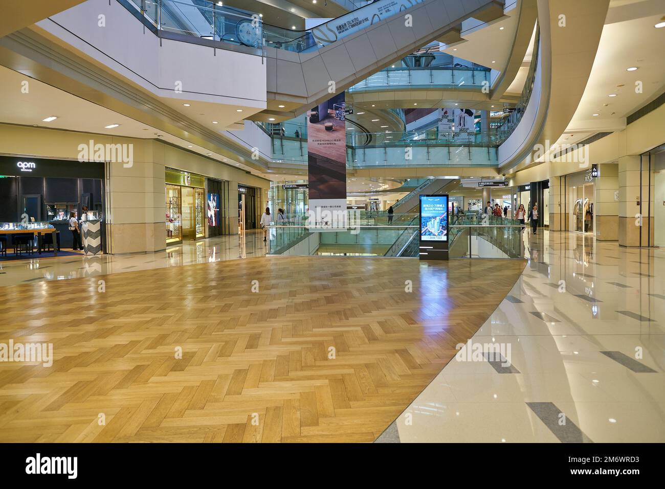 SHENZHEN, CHINA - CIRCA NOVEMBER, 2019: interior shot of MixC shopping ...