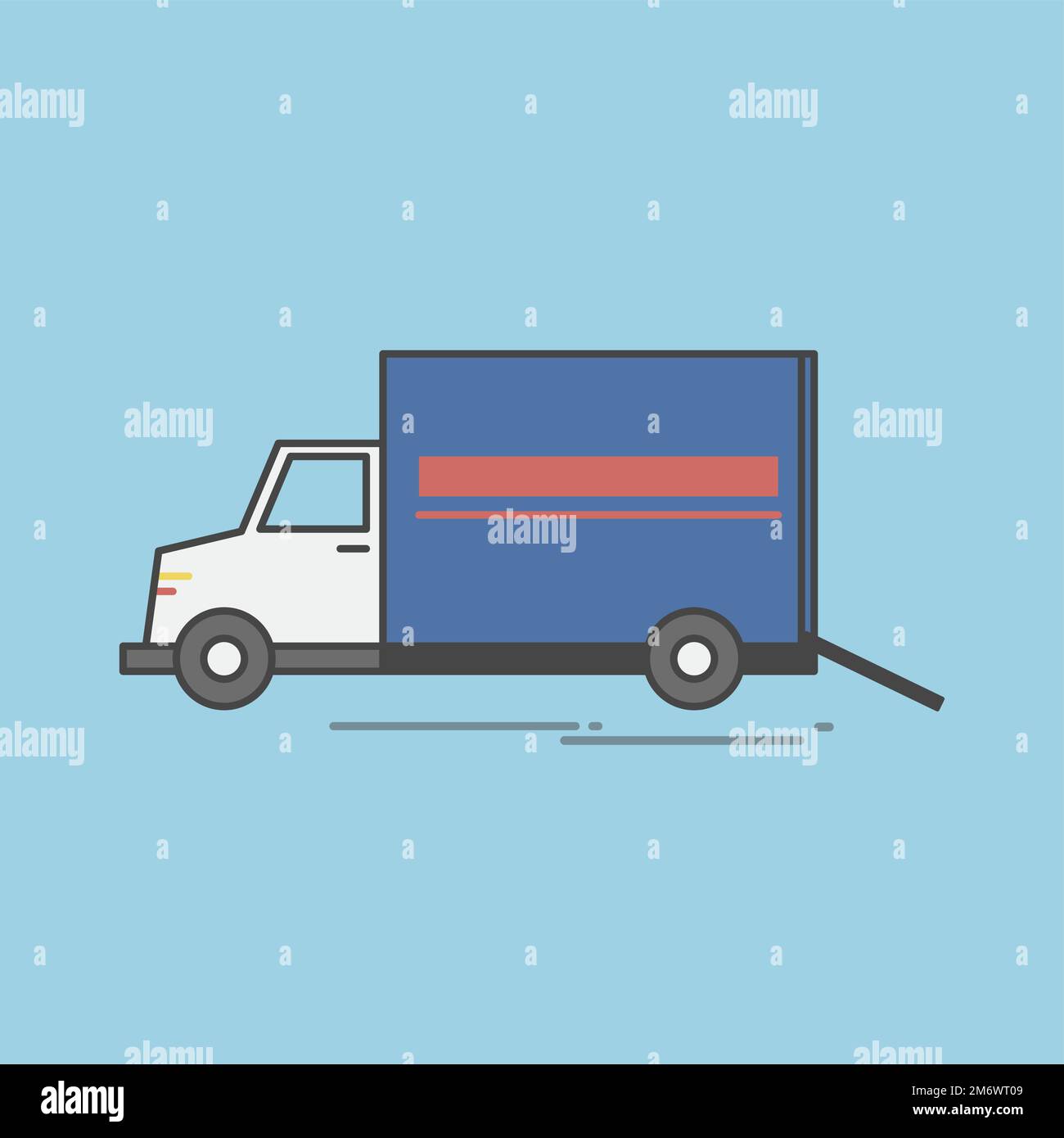 Illustration of logistics service vector set Stock Vector Image & Art ...