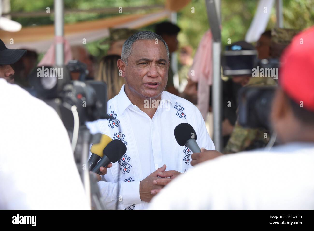 Belize Prime Minister, Honorable John Antonio Briceño, addresses local ...