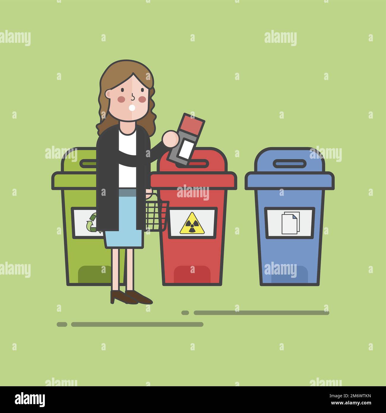 Illustration set of environmental vector Stock Vector Image & Art - Alamy