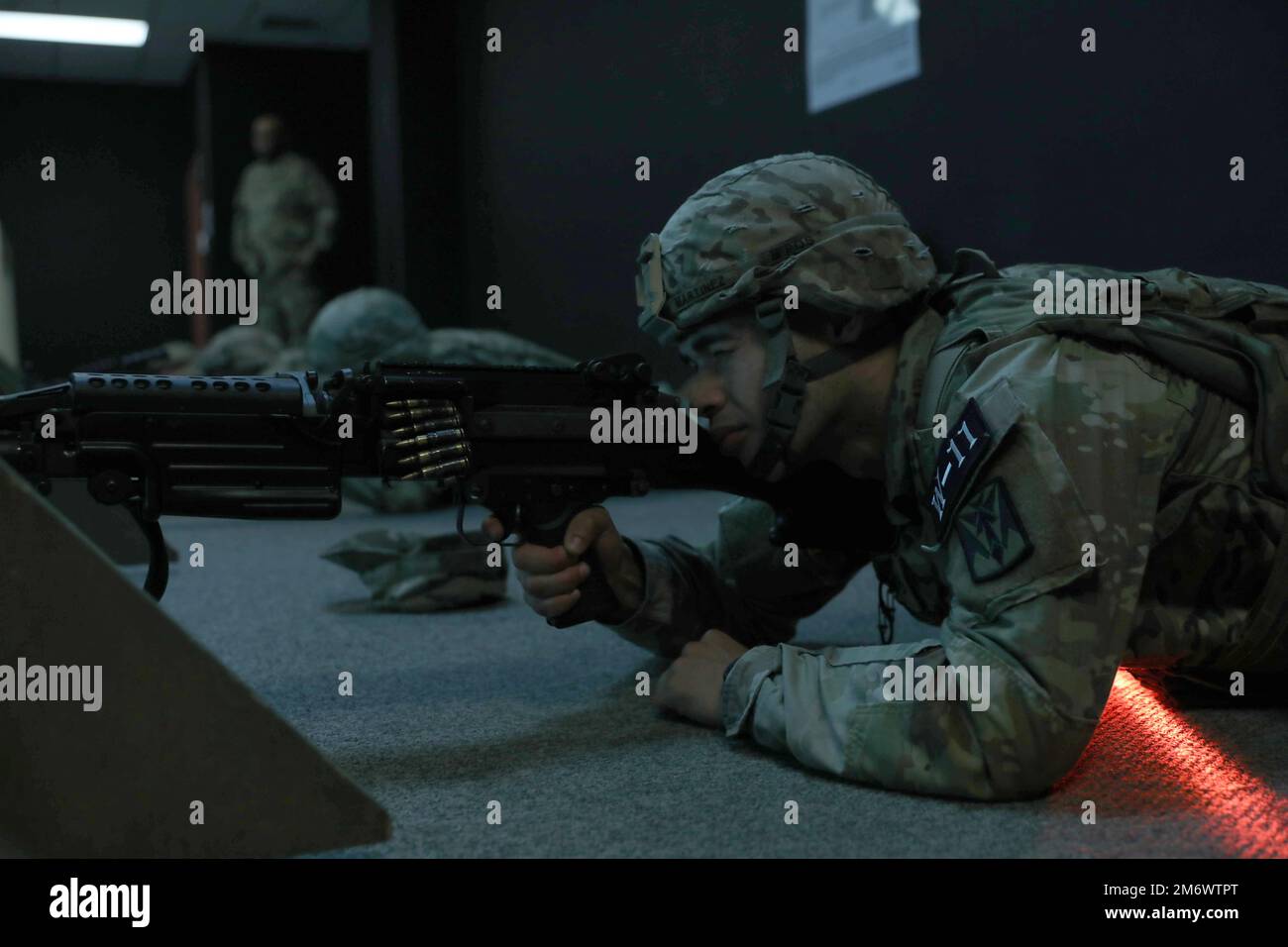 Pfc. Krystian Martinez, a U.S. Army Soldier assigned to 35th Air ...