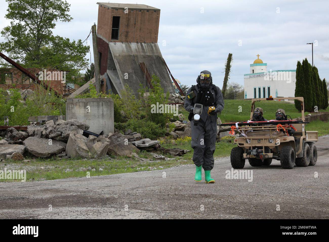 Soldiers from 63rd Chemical, Biological, Radiological and Nuclear (CBRN ...