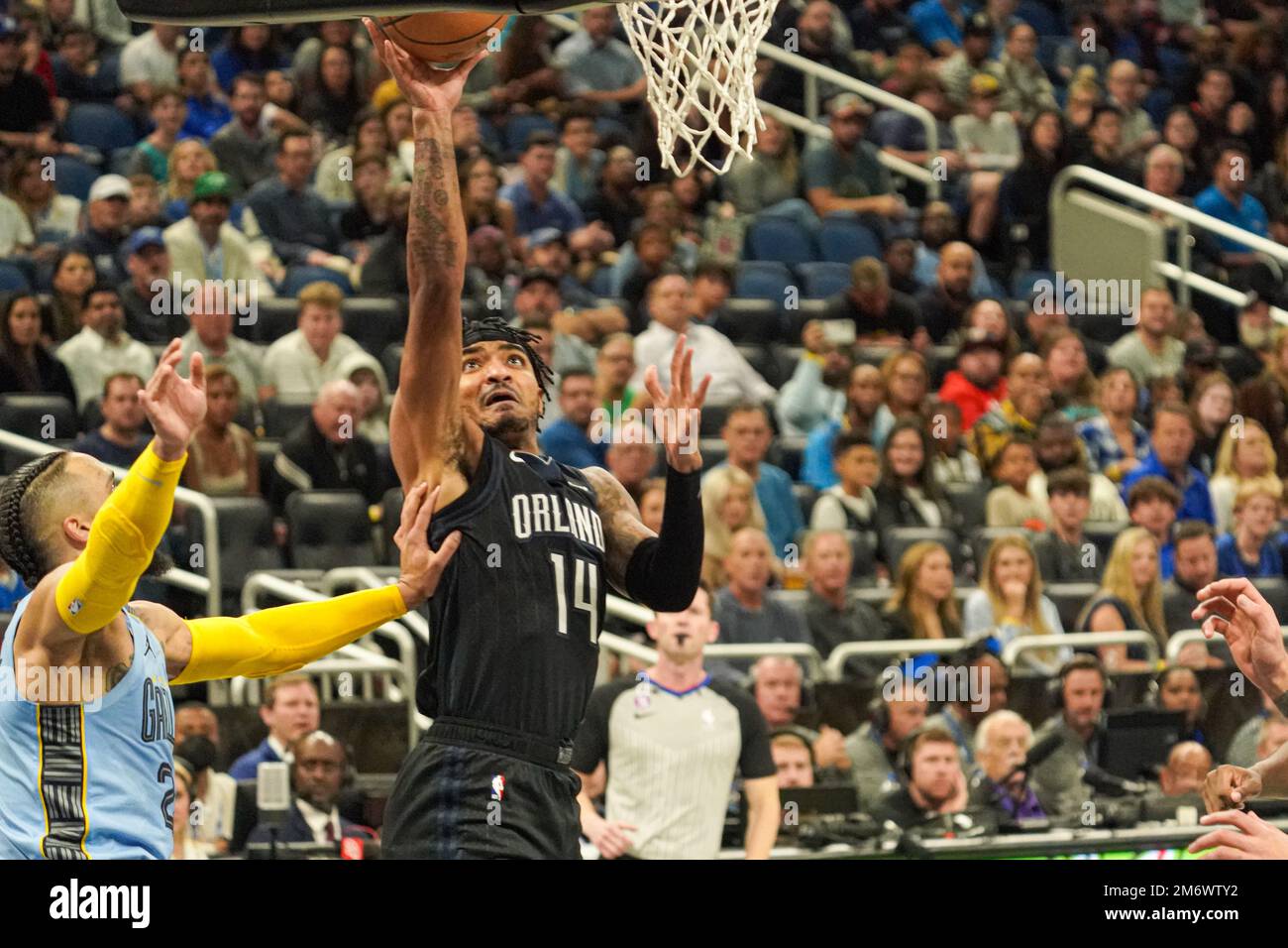 Orlando, Florida, USA, January 5, 2023, Orlando Magic Guard Gary Harris ...