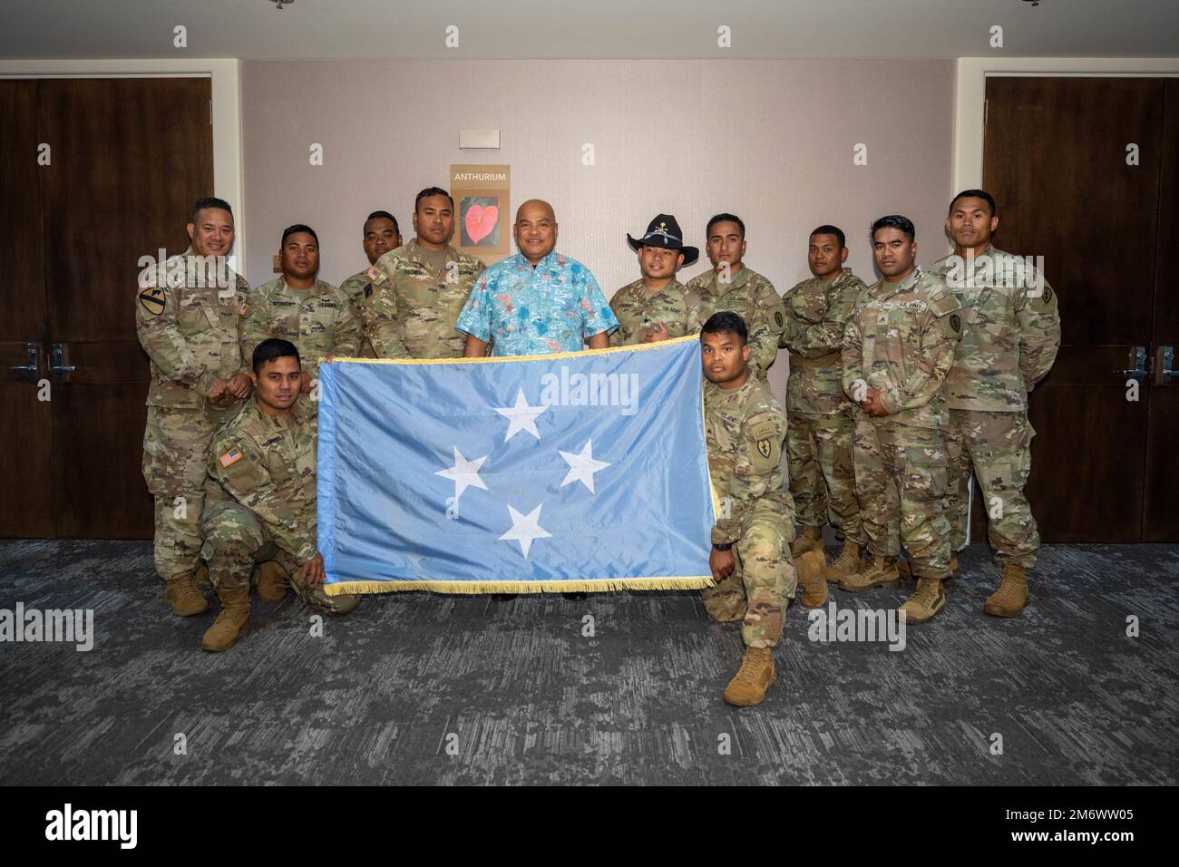 The President of the Federated States of Micronesia, David W. Panuelo ...
