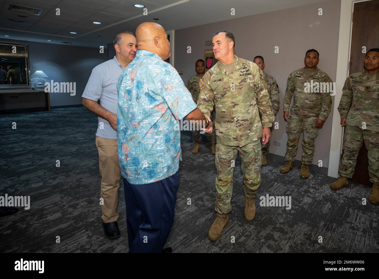 The President of the Federated States of Micronesia, David W. Panuelo ...
