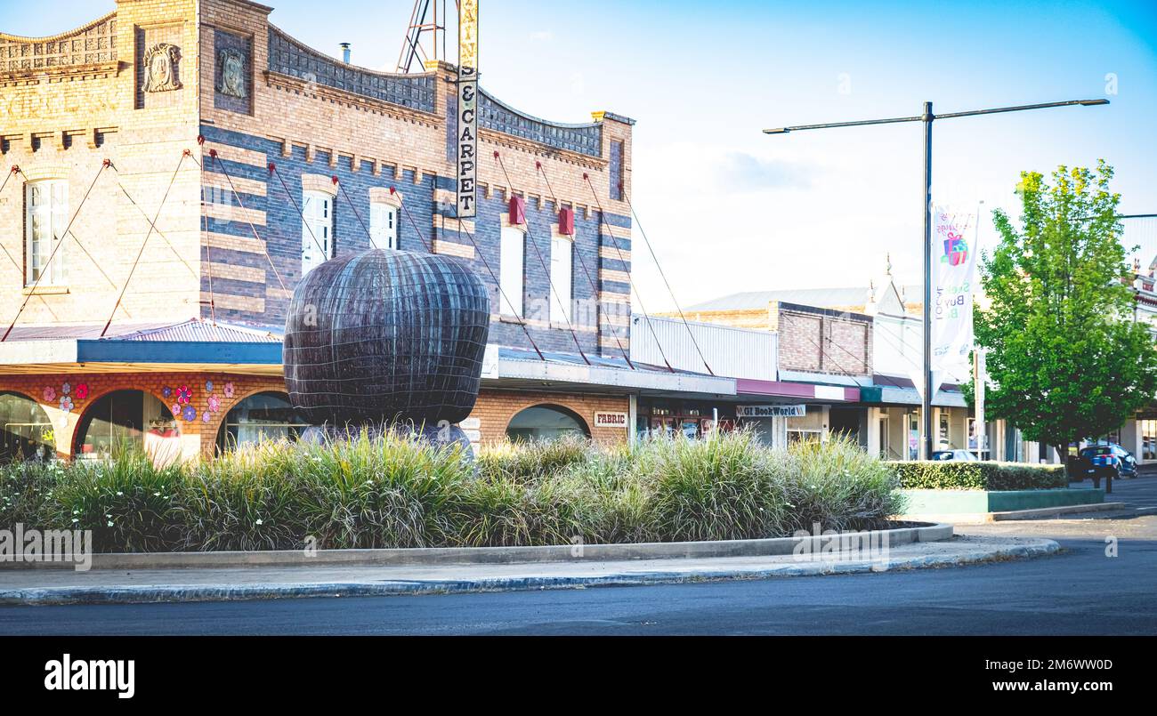 a walk around glenn innes Stock Photo - Alamy