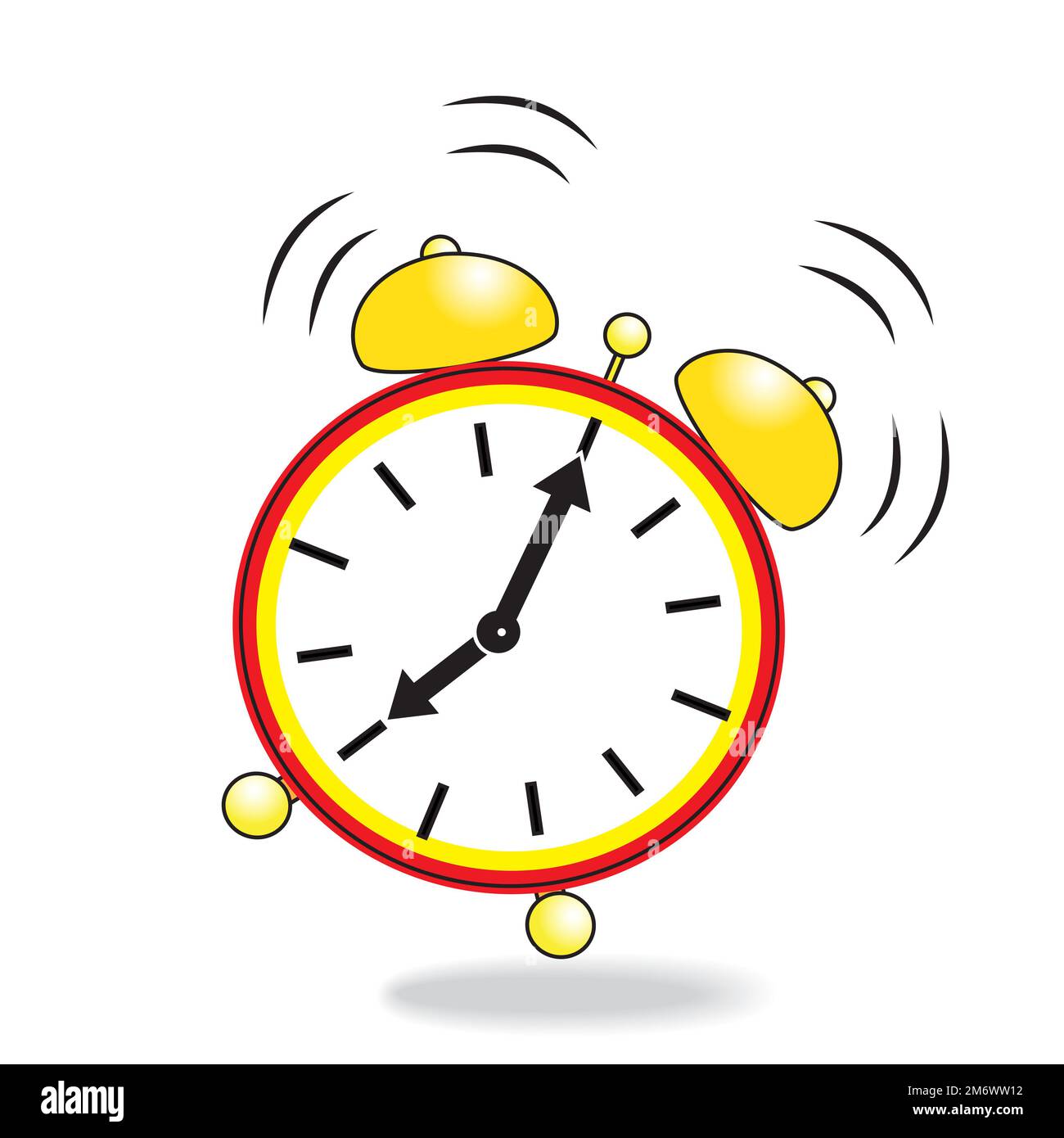 Ringing alarm clock Stock Photo - Alamy