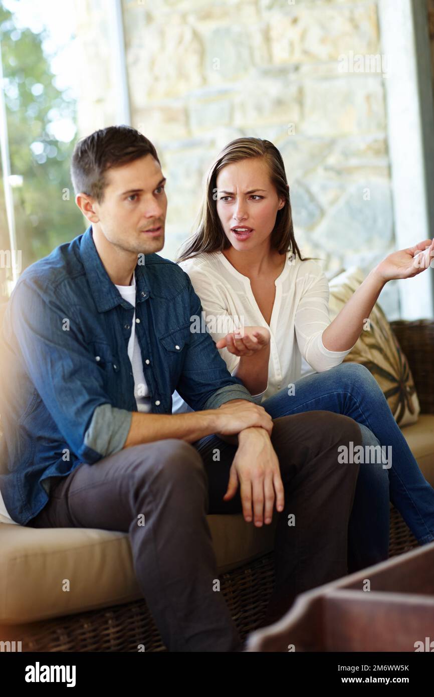 Young couple arguing fighting on hi-res stock photography and images ...