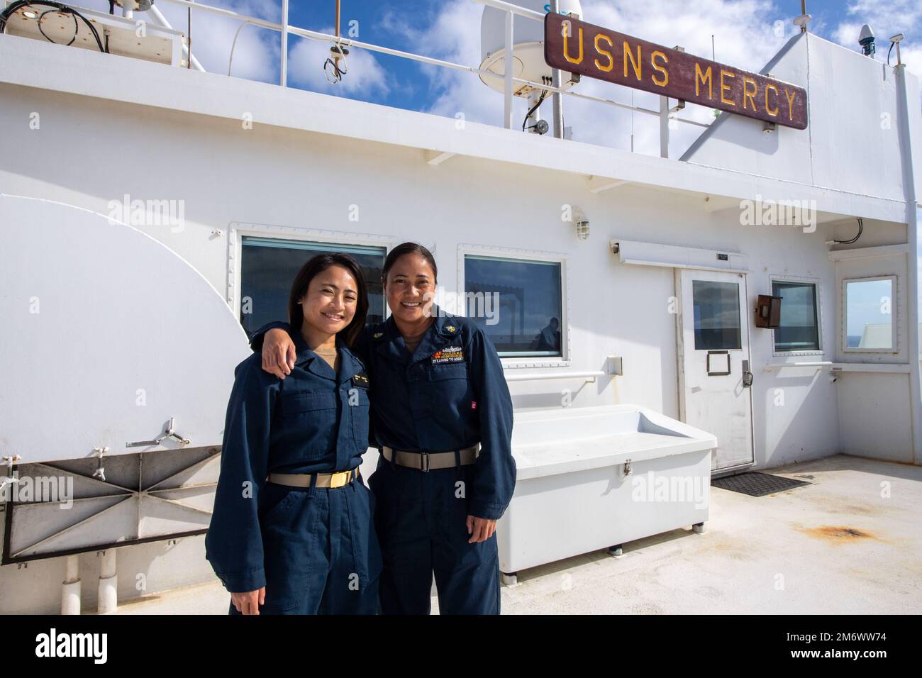 PACIFIC OCEAN (May 7, 2022) – U.S. Navy Ensign Gemelin Lozada, from ...