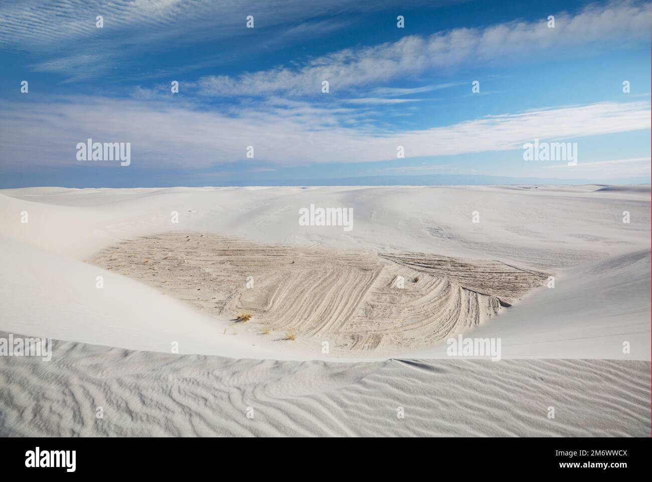 White sand dunes Stock Photo - Alamy