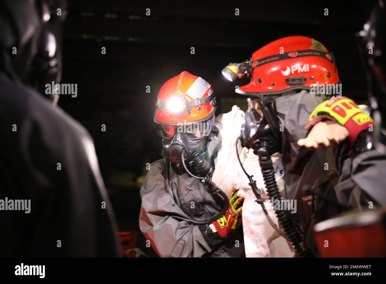 U.S. Army Spc. Nicholas Franco and Spc. Zachary Sedlock, attached to ...