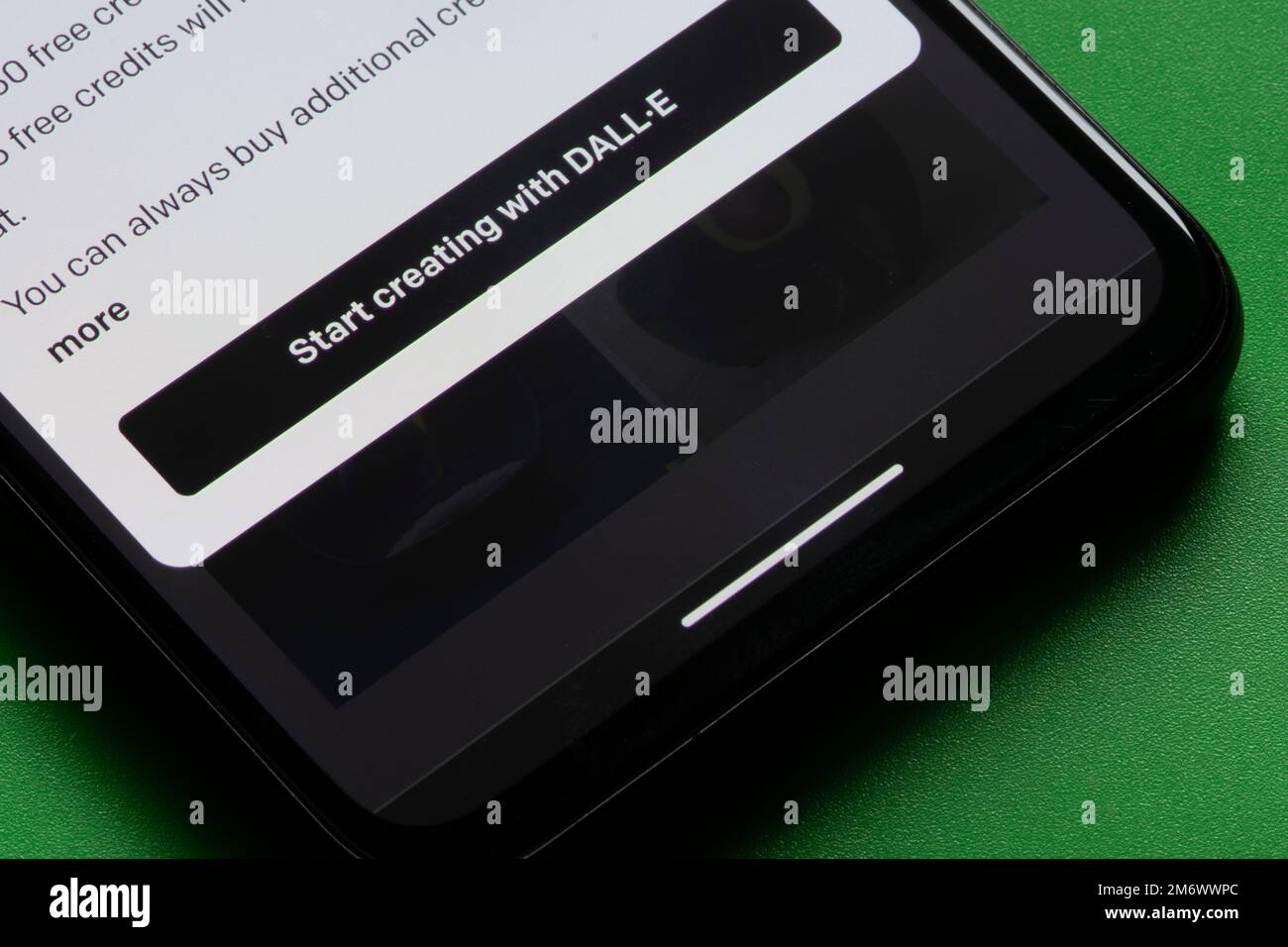 User interface of DALL·E 2, a new AI system developed by OpenAI that ...