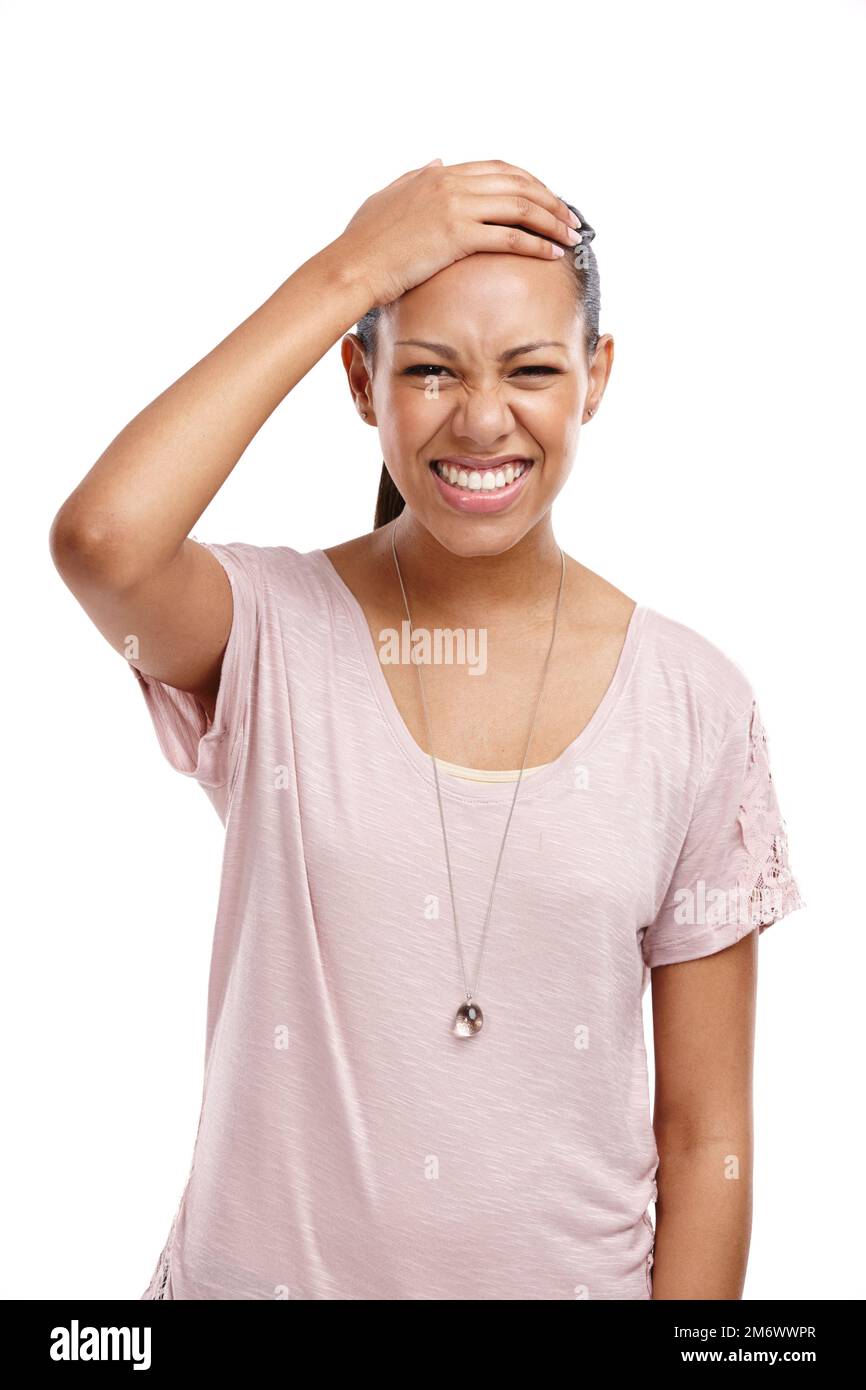 Her pain was reaching a new high. a young woman suffering from a ...