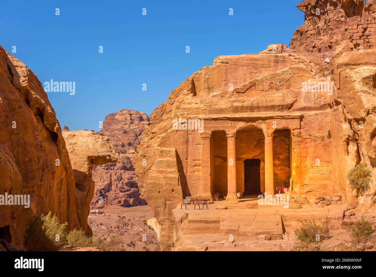 Garden Temple in Petra, Jordan Stock Photo - Alamy