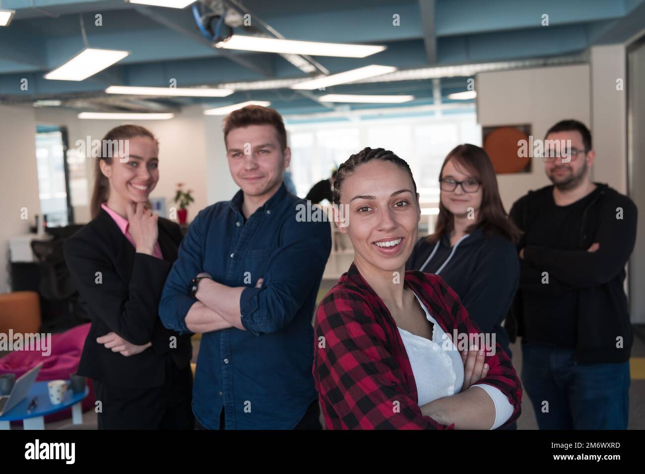 Businesspeople, rivalry and people concept - businesswoman and ...