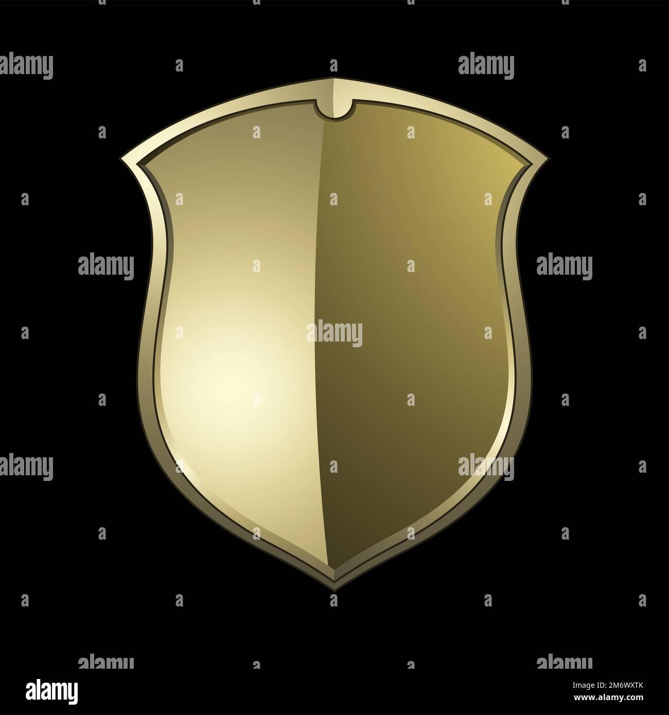Baroque shield Stock Vector Images - Alamy
